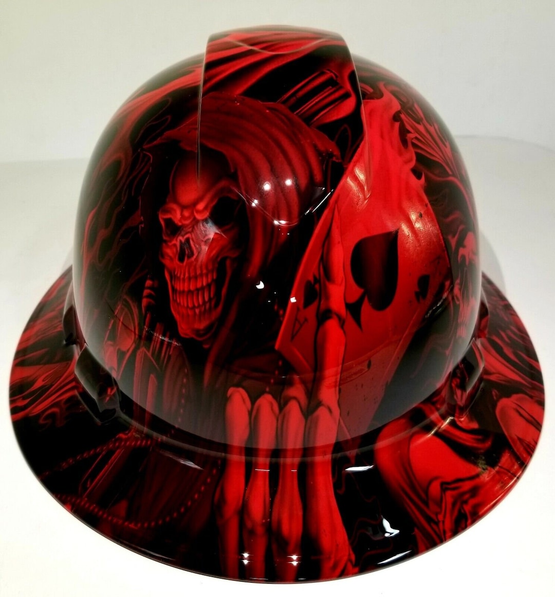 Wet Works Imaging Full Brim Hard Hat Custom Hydro Dipped - Etsy