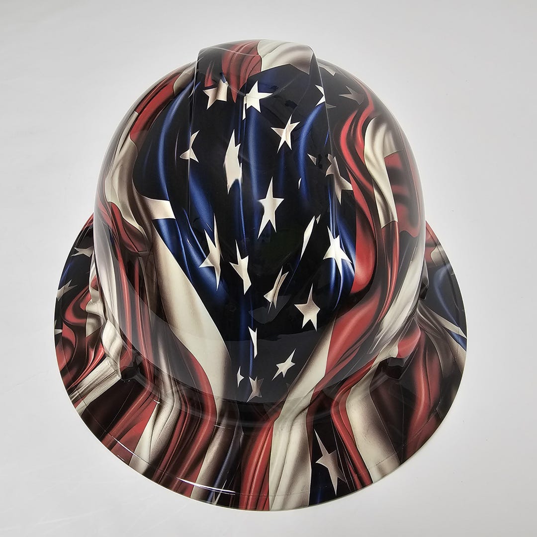 Wet Works Imaging Full Brim Hard Hat Custom Hydro Dipped - Etsy