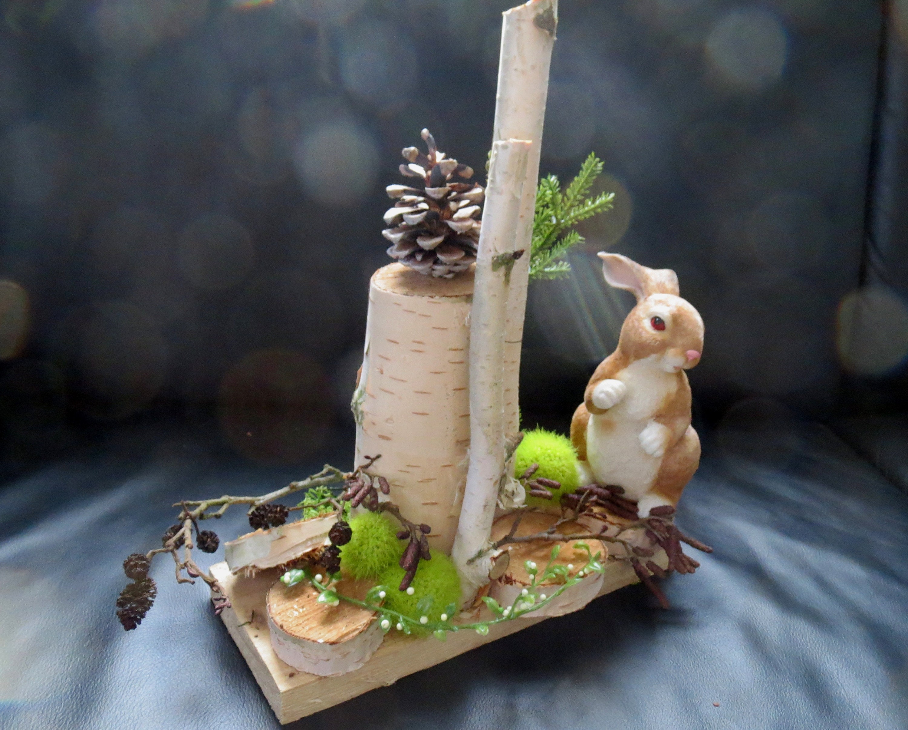 Ostergesteck Häschen im Wald | Etsy