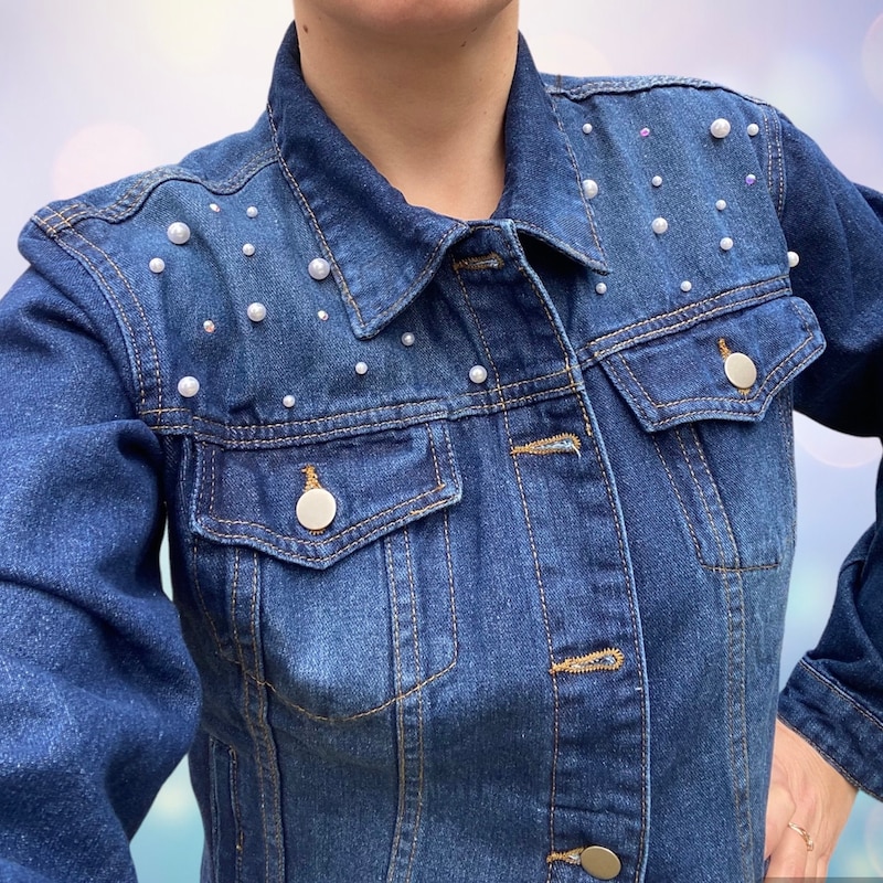 Embellished Jean Jackets - Etsy