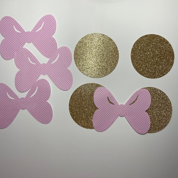 Minnie Mouse Cut Out - Etsy