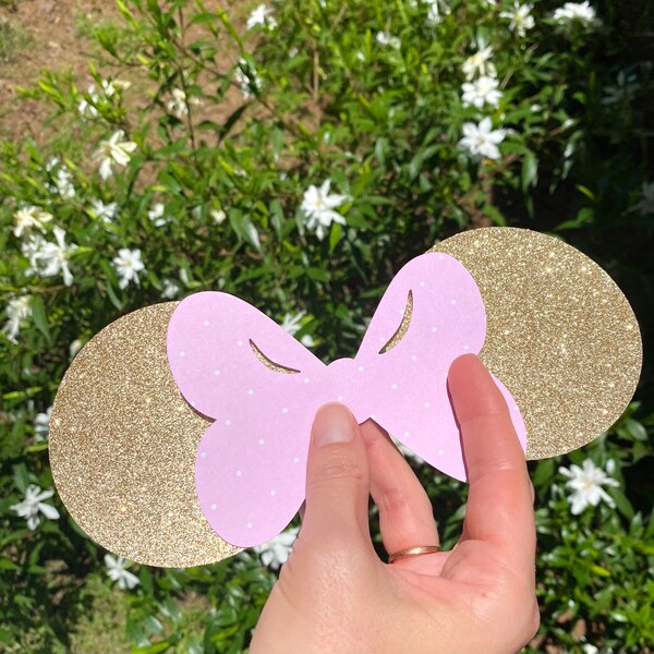Minnie Mouse Cut Out - Etsy