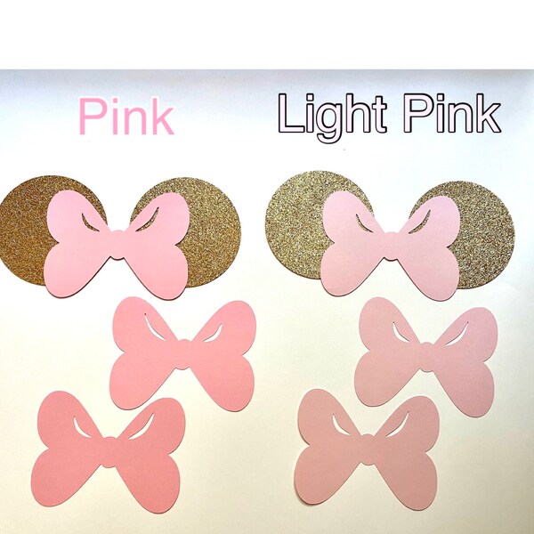 Minnie Mouse Cut Out - Etsy