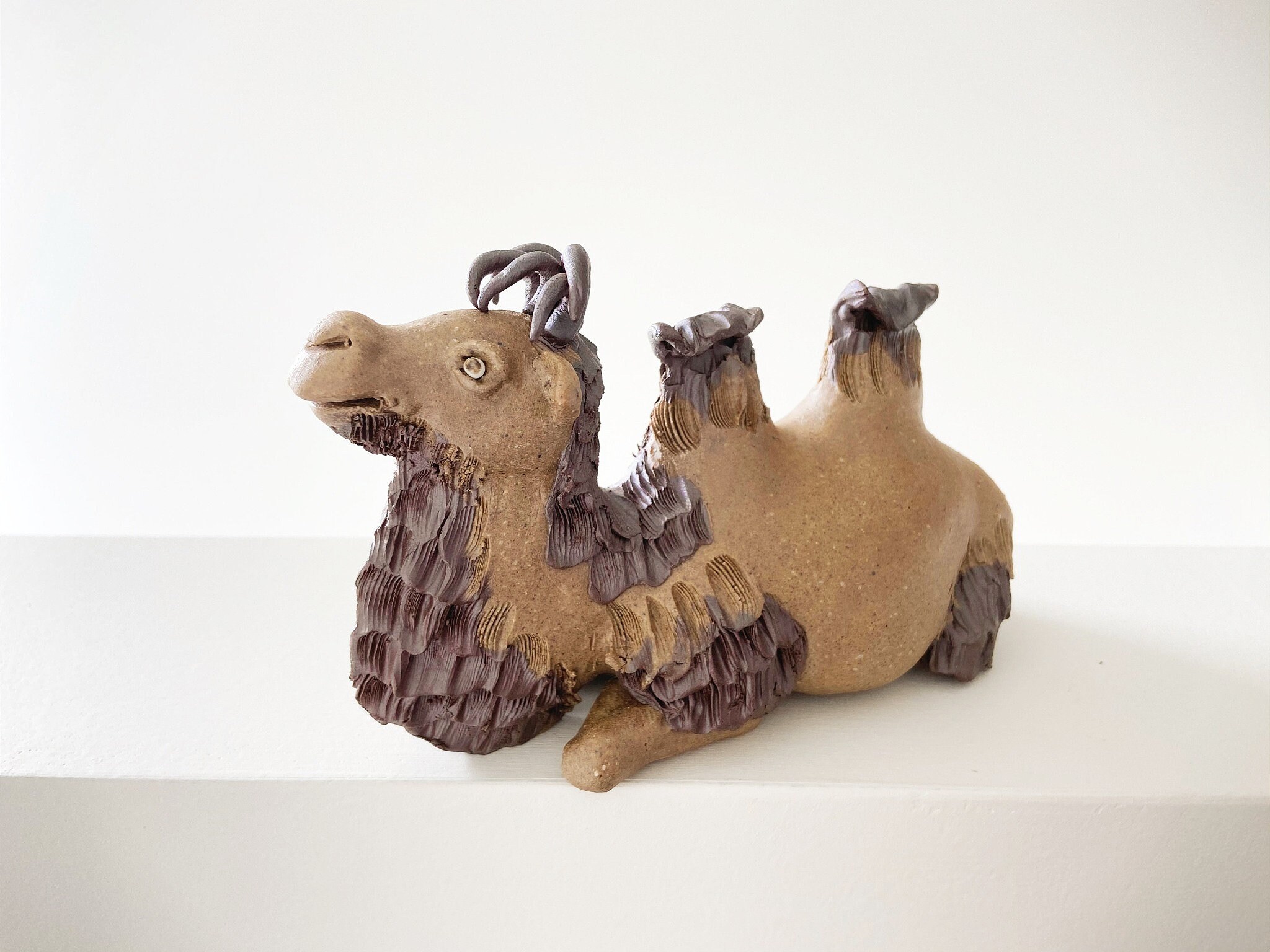 Handmade Porcelain Camel Figurine: Animal Decor - Etsy