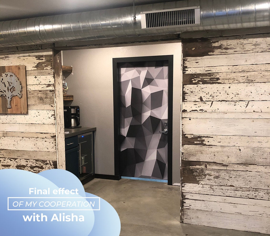 Green Nature Self-adhesive Door Stickers sold by Rosana-Cliegg Lars ...