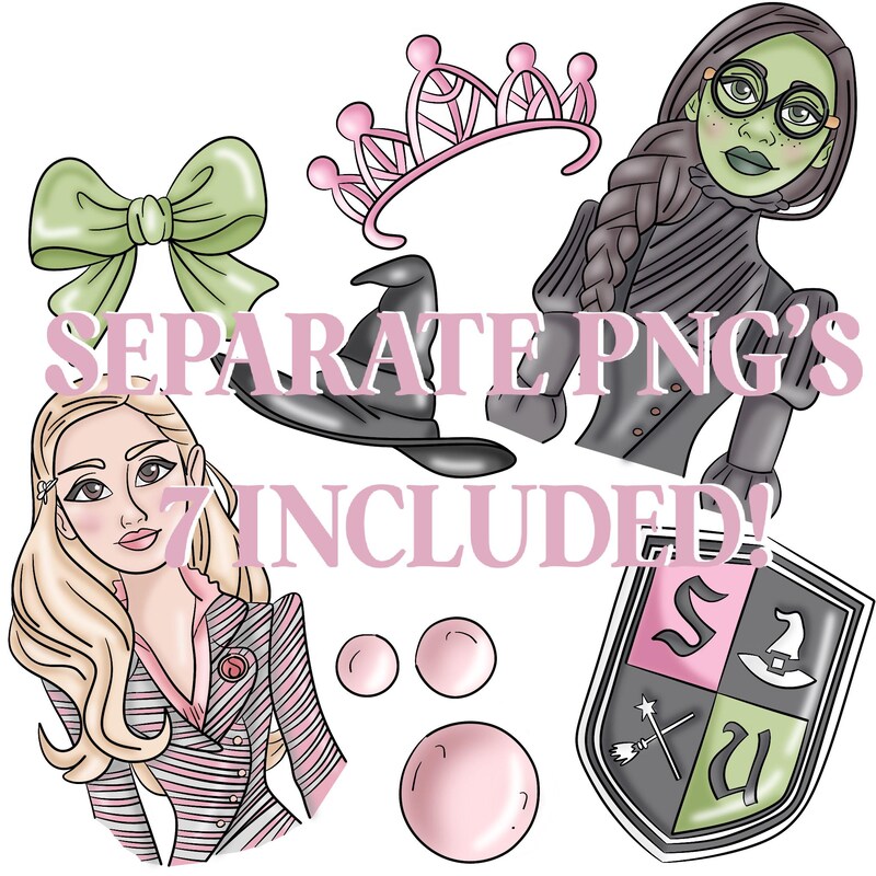 Wicked Movie Clipart - Etsy
