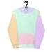 Colorblock / Colorblocking Pastel Colors Unisex Hoodie - Etsy