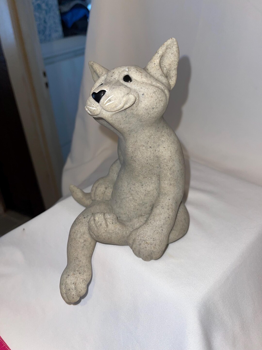 Vintage Quarry Critters Cat Cousin Casper 6 Shelf Sitter Figurine - Etsy