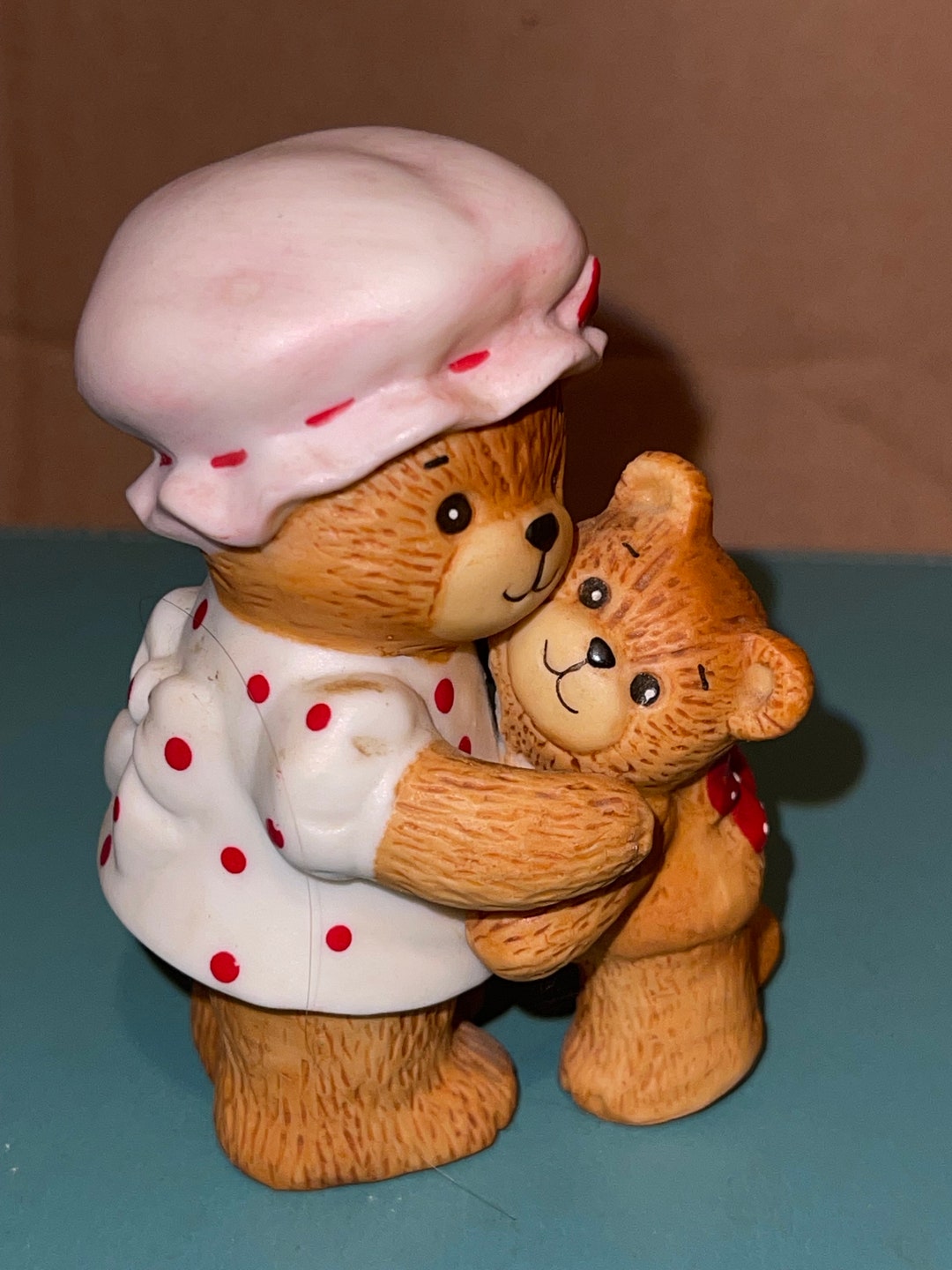 Vintage Lucy & Me Bear and Enesco Ceramic Figurine Mother and Child - Etsy