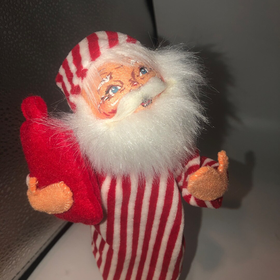 Annalee Figure Plush Santa Klos With Hot Water Bottle - Etsy