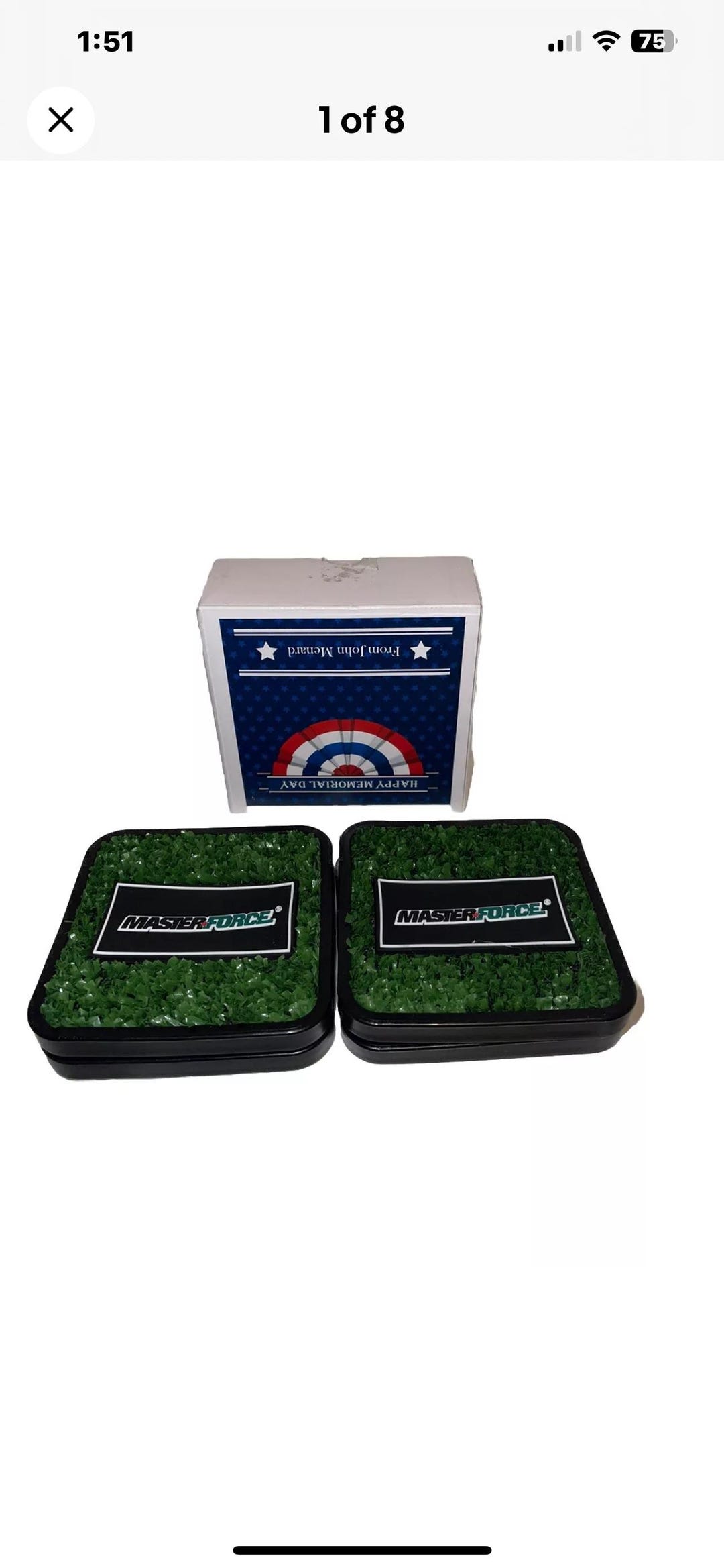 New 4 Masterforce Tools Black Rubber Green Astro-turf Advertising ...