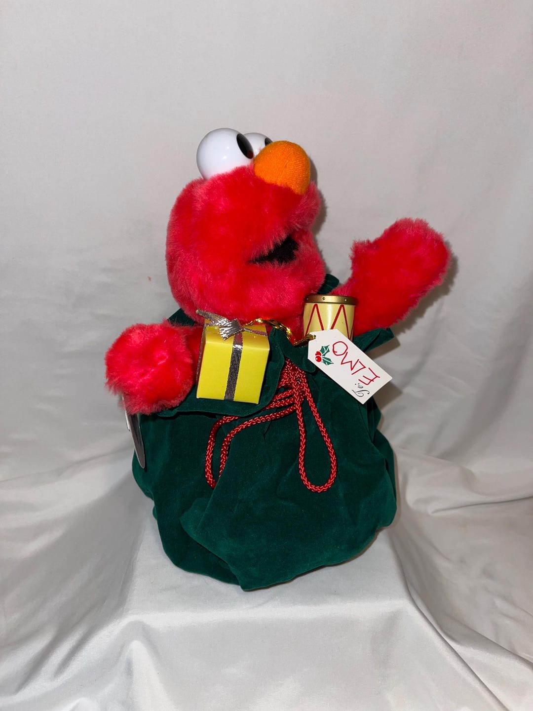 Elmo Christmas Toy Sesame Street! Animated Musical Elmo Telco ...