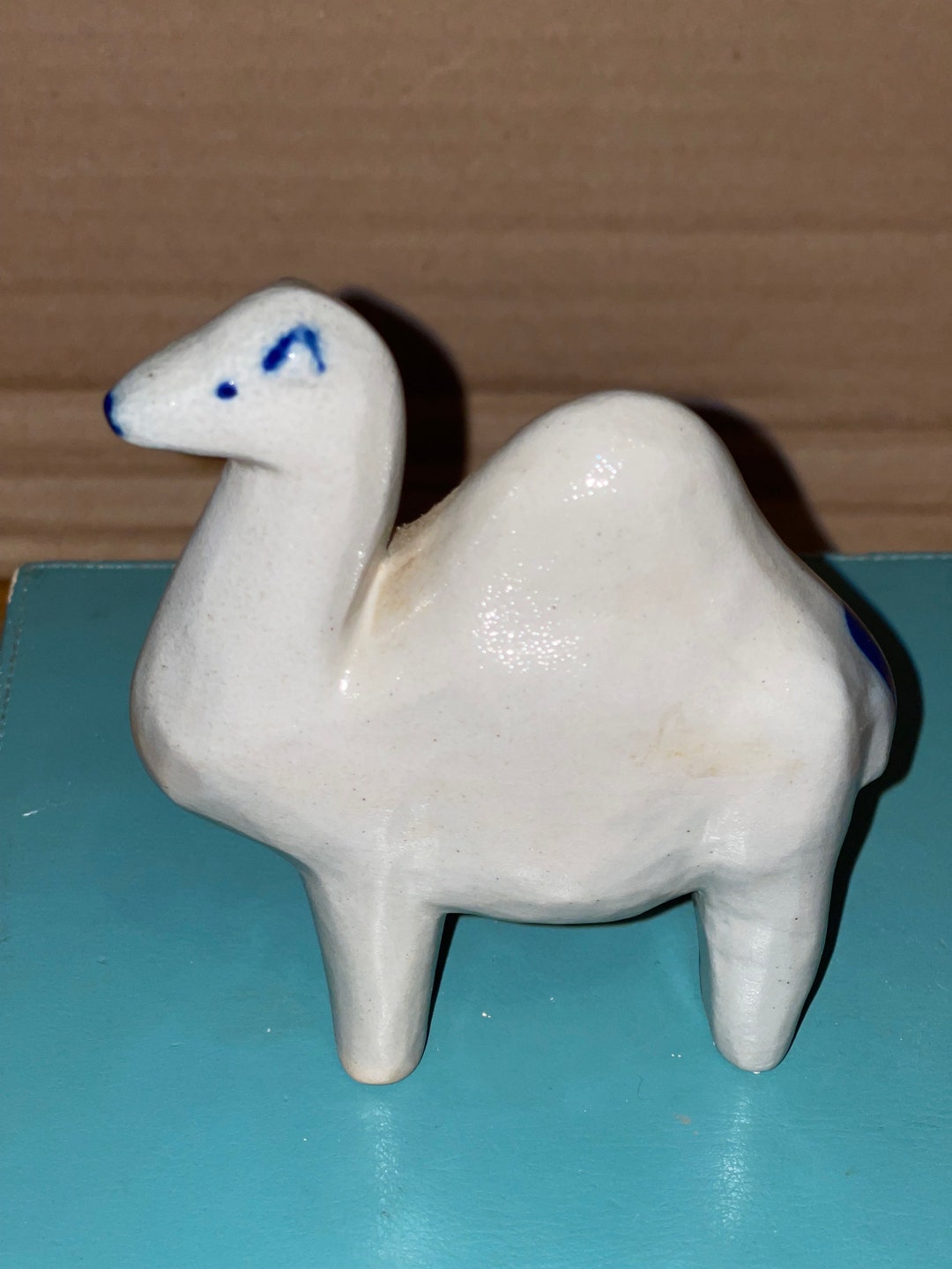 Eldreth Salt Glazed Pottery Noahs Ark Animal Figurine Camel 1 - Etsy