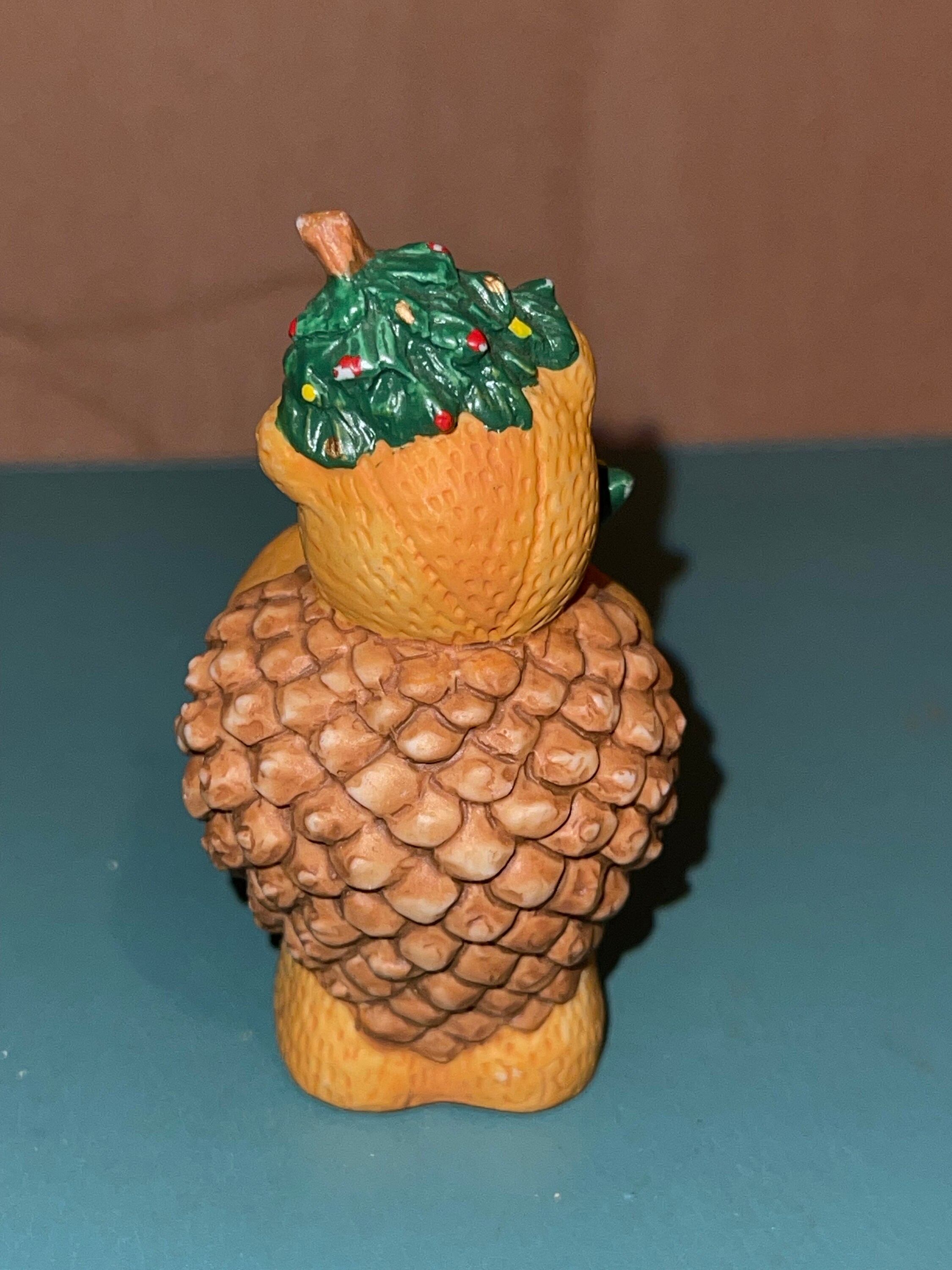 Vintage Lucy & Me Bear and Enesco Ceramic Figurine Pinecone - Etsy