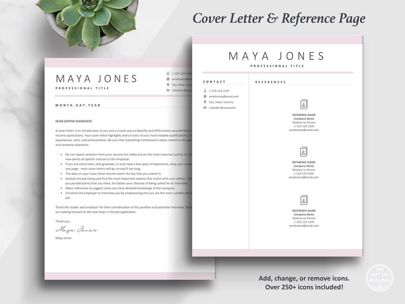 Professional Resume Bundle X3 Executive CV Resumes Modern Resumes Cover ...