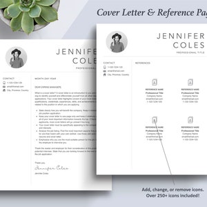 Resume Template Photo, Resume CV, Resume With Picture, CV Template ...
