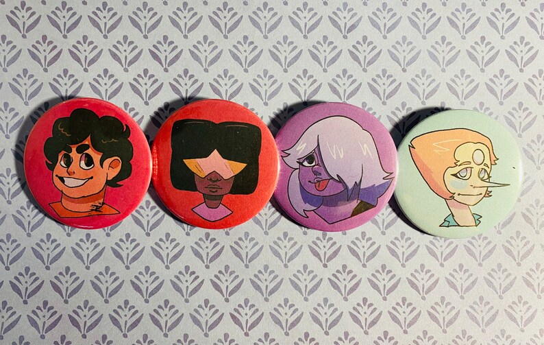 Steven Universe Character Buttons - Etsy