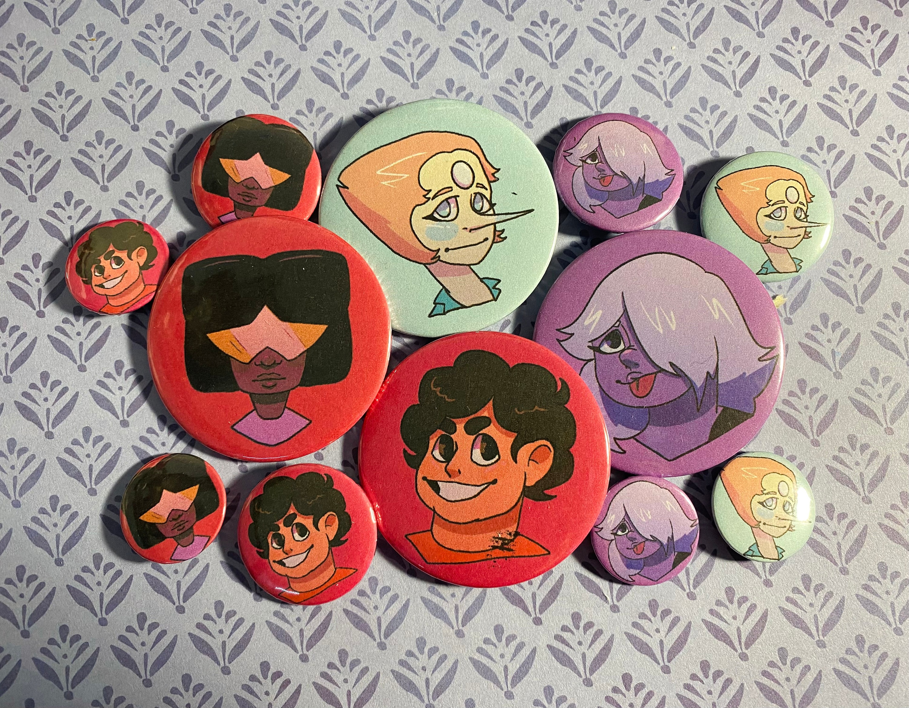 Steven Universe Character Buttons - Etsy