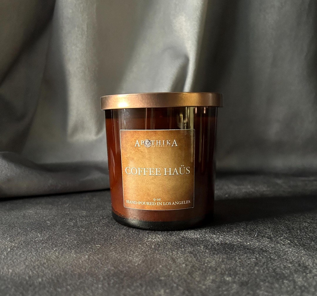 COFFEE HAUS Candle, 9-ounce All-soy, Autumn Decor - Etsy
