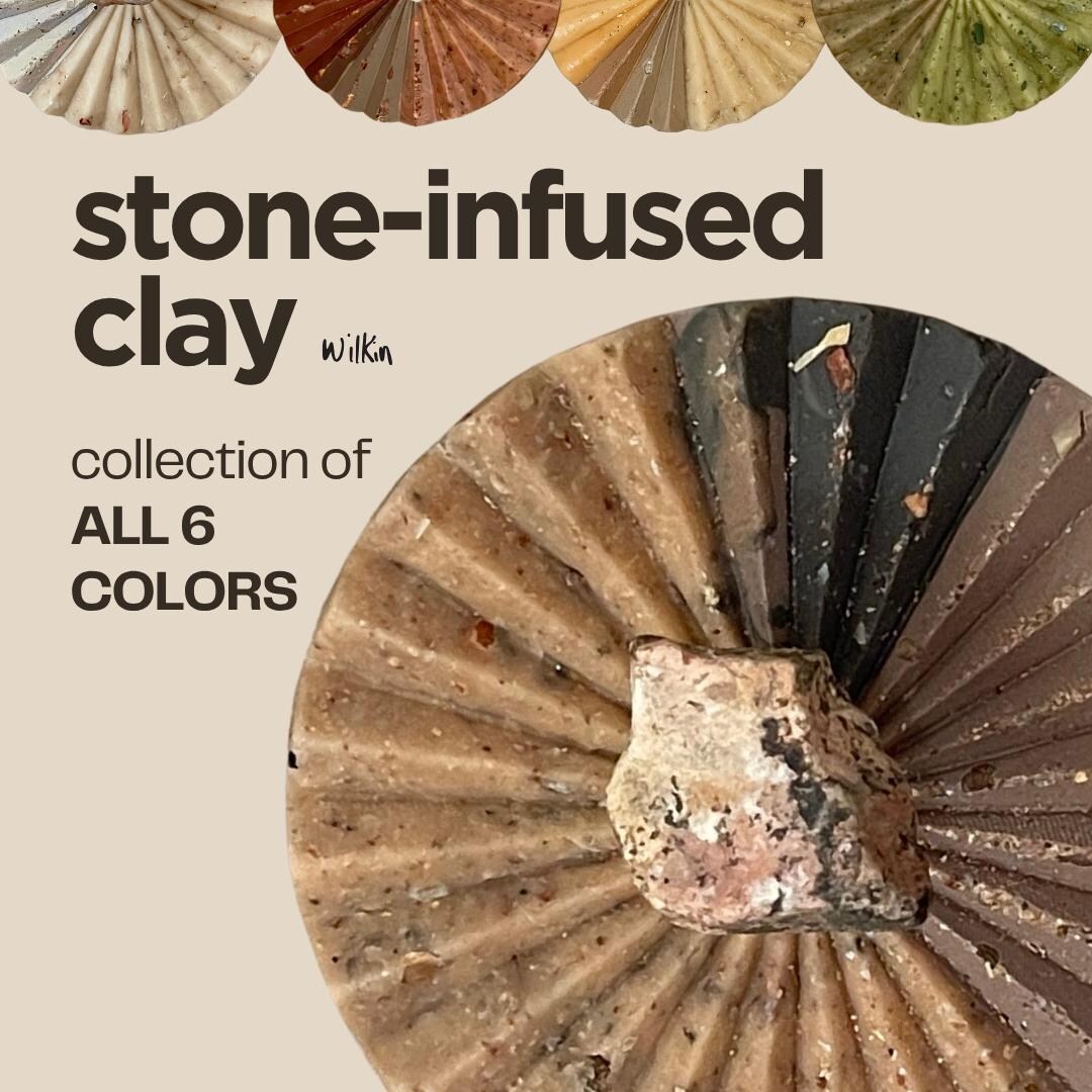 Stone Clay Collection: Geological Polymer Clay, Infused With Quartz ...