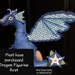 September Birth Month Dragon Supplemental - Pattern Only - Etsy