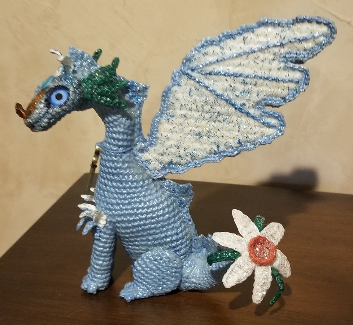 March Birth Month Dragon Supplemental - Pattern Only - Etsy