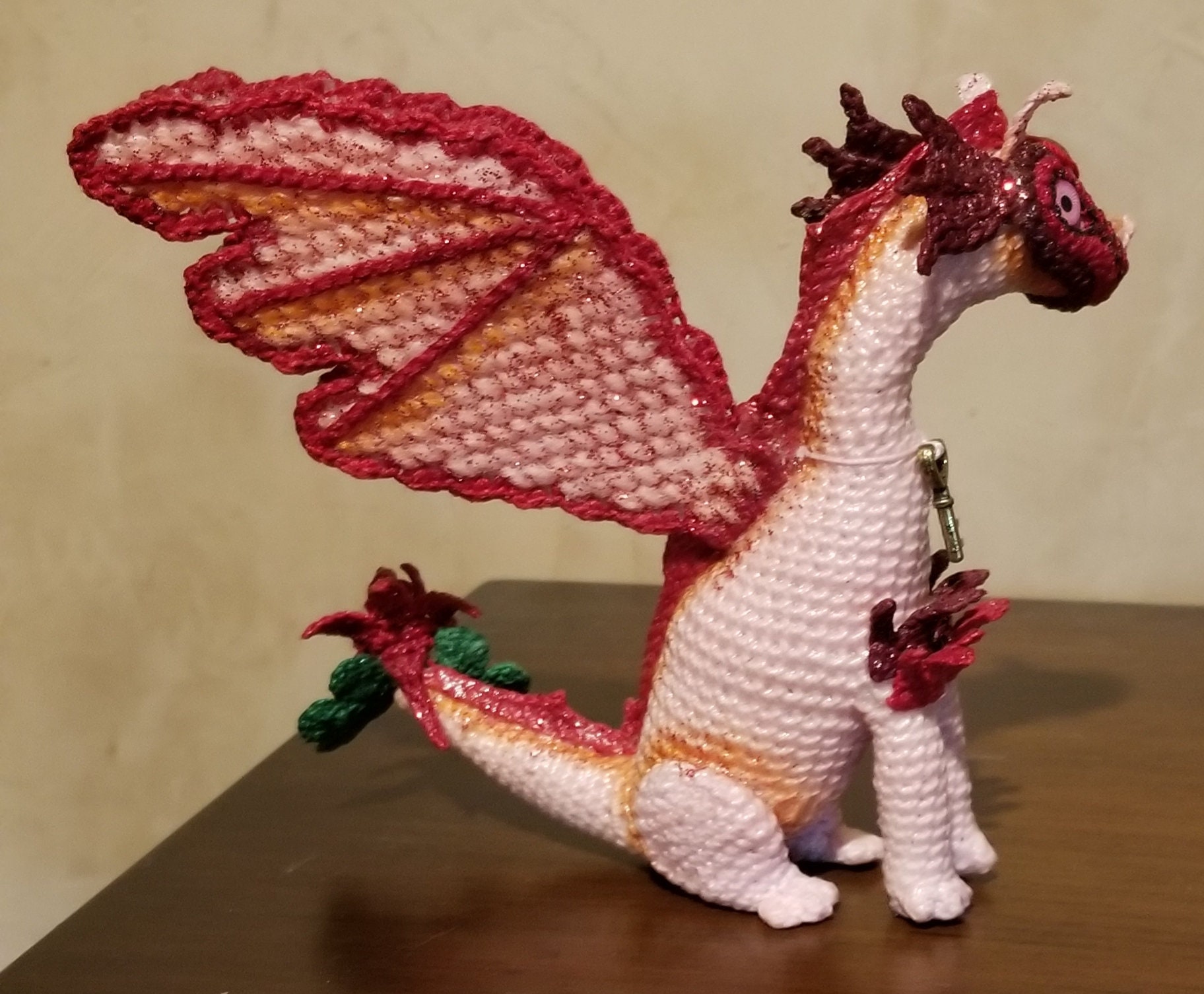 July Birth Month Dragon Supplemental Pattern Only - Etsy