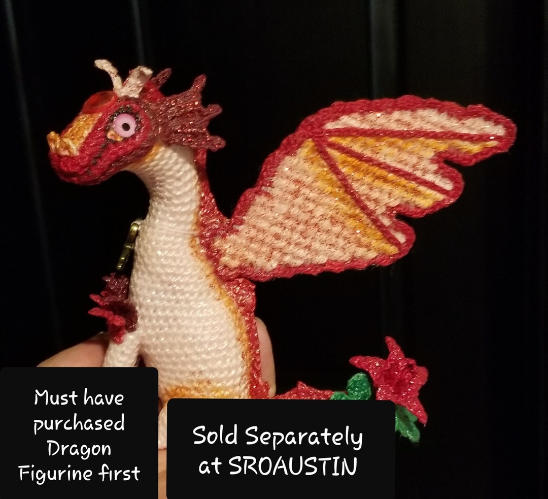 July Birth Month Dragon Supplemental - Pattern Only - Etsy