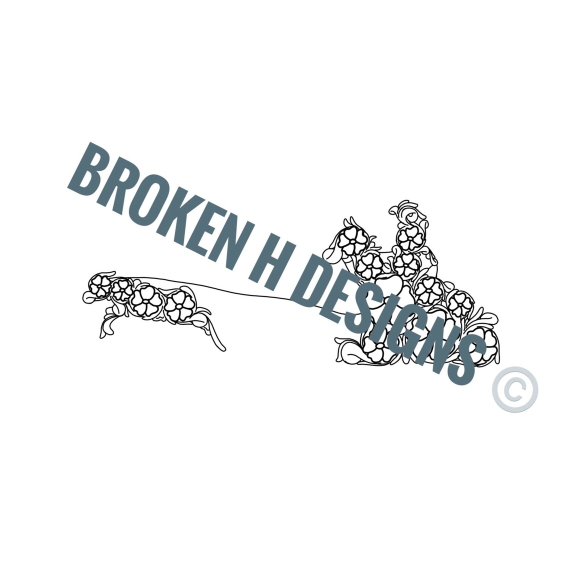 Breakaway Roper Leather Tooling Pattern No.8 - Etsy