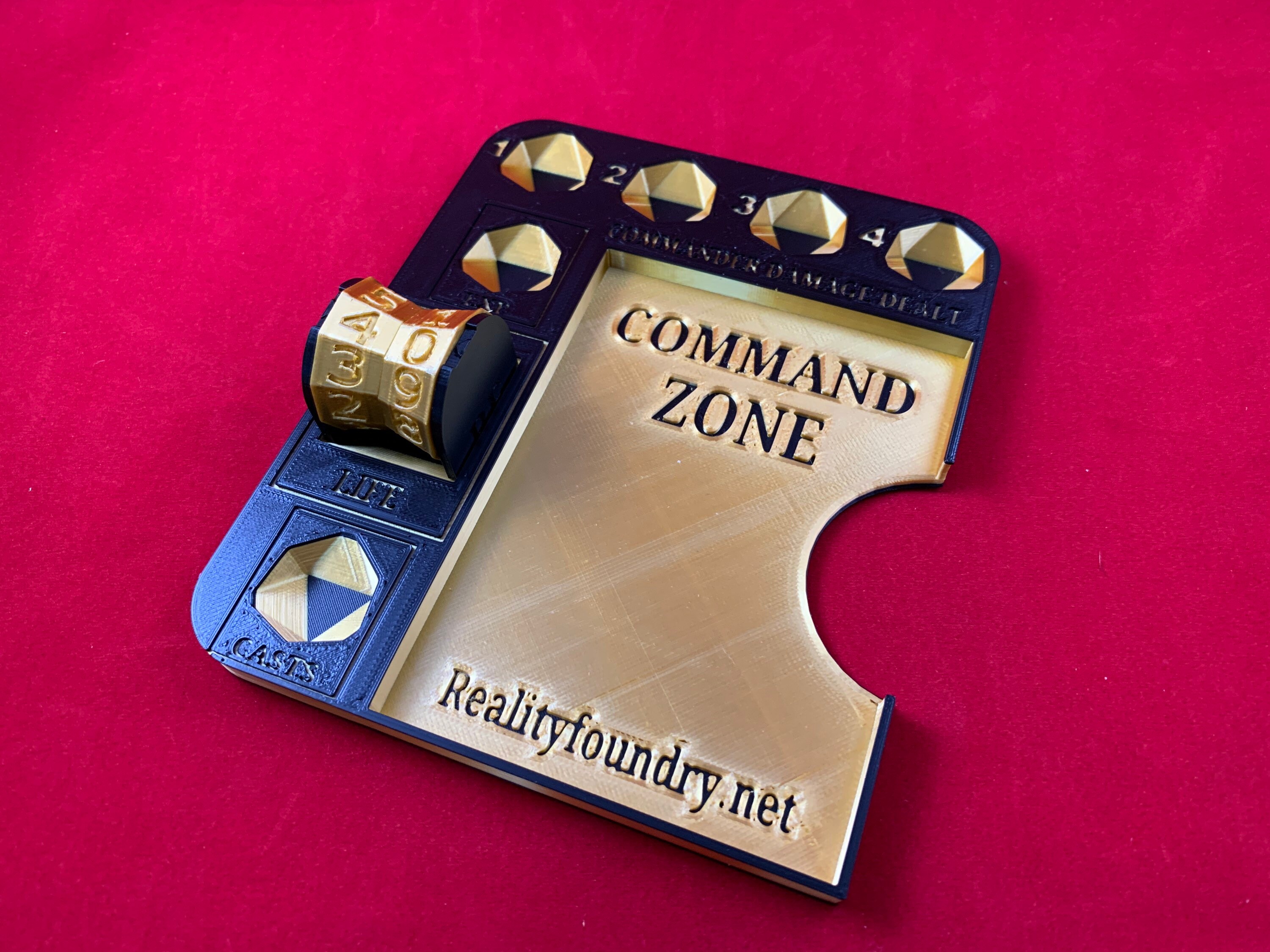 D100 Life Spinner for Magic and Commander Trays Custom Made - Etsy