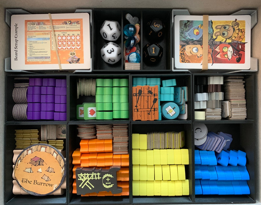 Root Game Box Organizer (simple) - Etsy