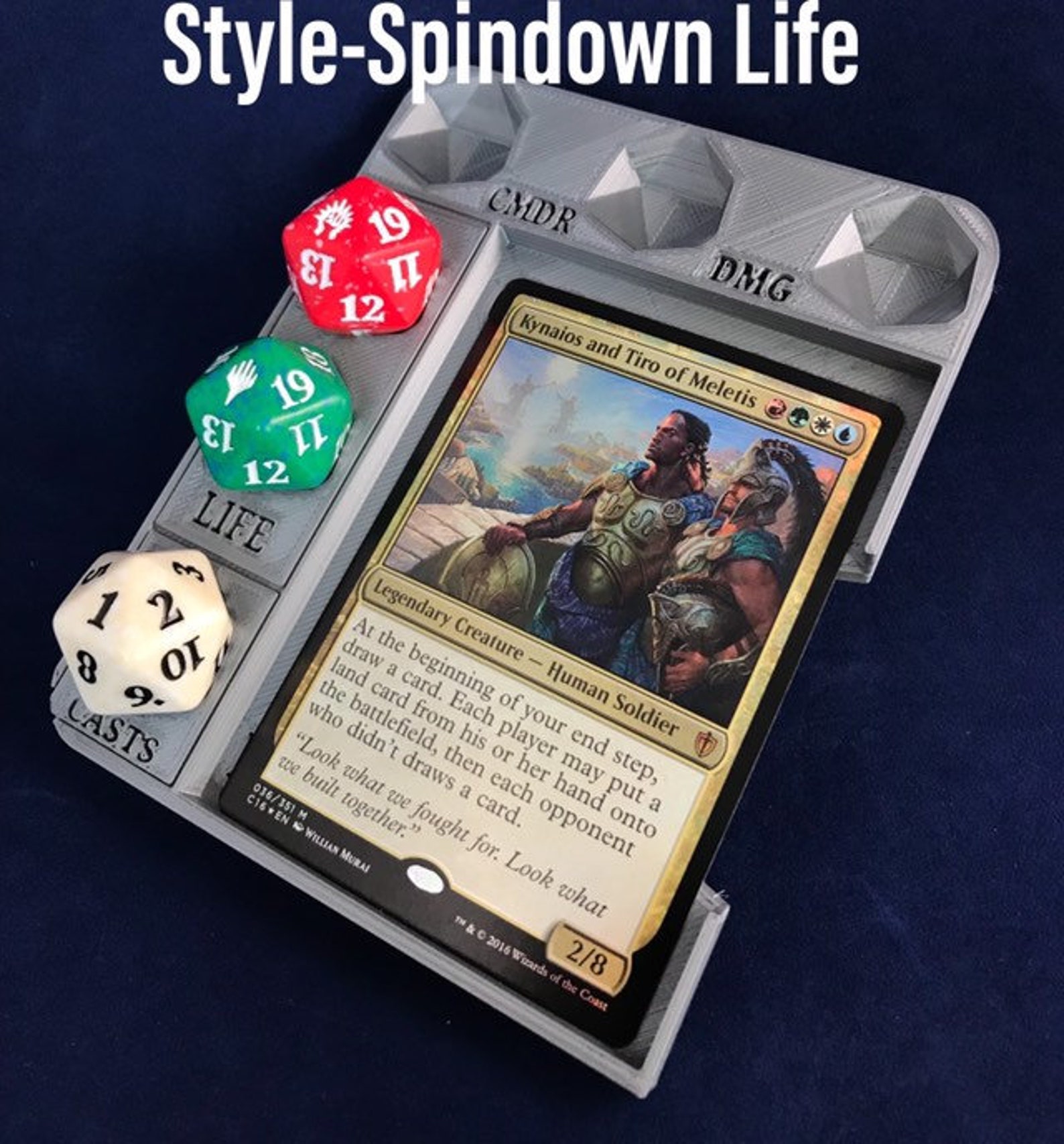 Commander / EDH Card Trays various Designs Custom Made-3d - Etsy