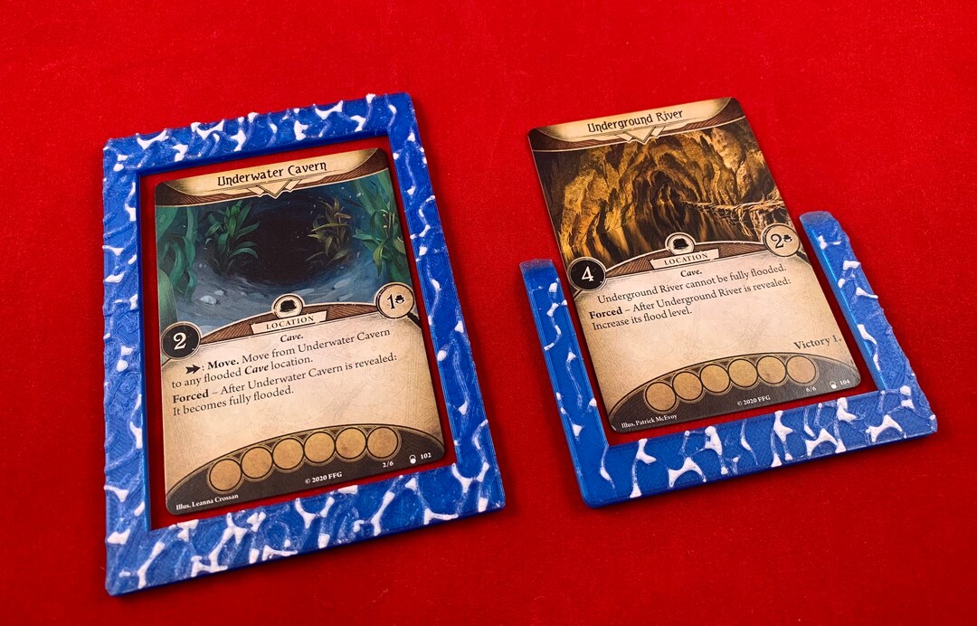 Arkham Horror LCG™ Compatible Flood Level Location Frames for Innsmouth ...