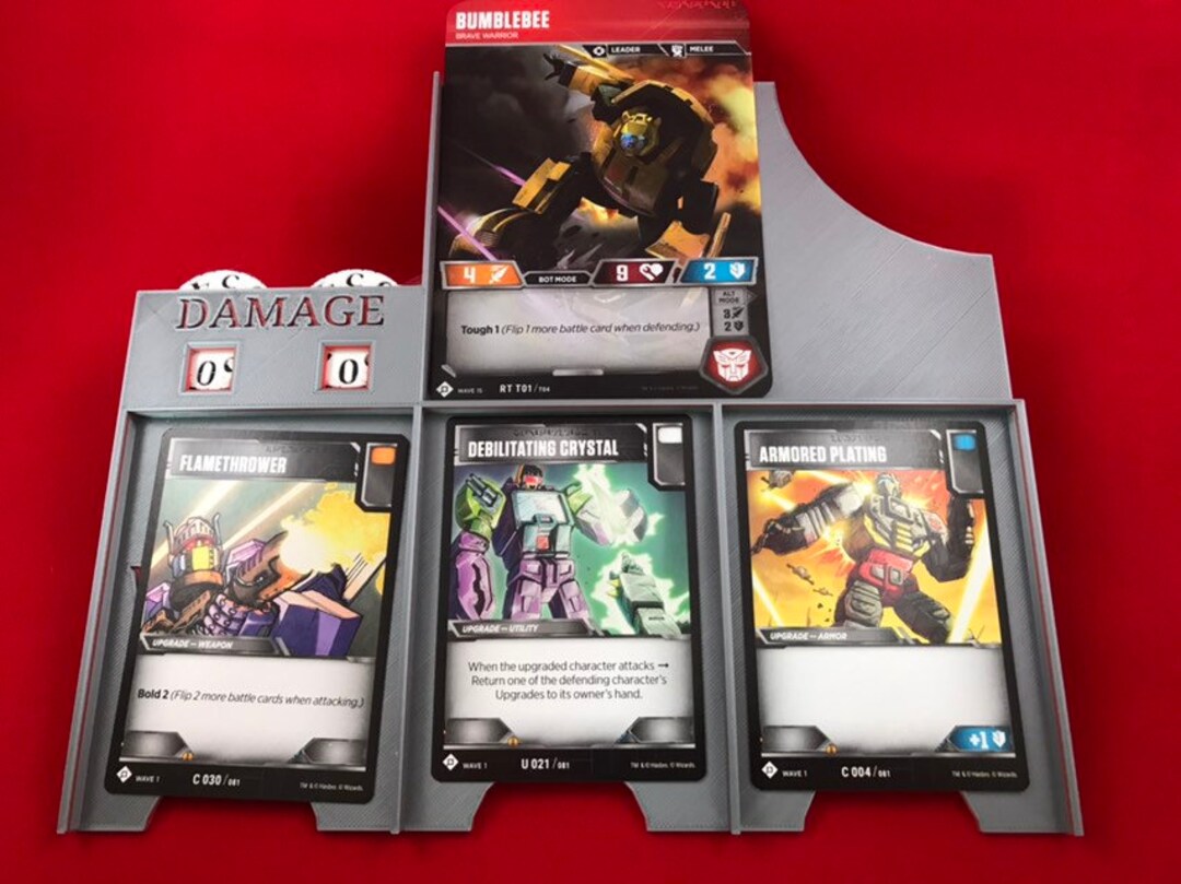 Transformers the Card Game™ Compatible Character Trays - Custom Made ...