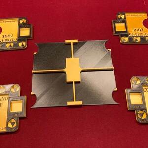 4 Player Commander Tray Set - Life Spinner Style - Custom Made - 3D ...