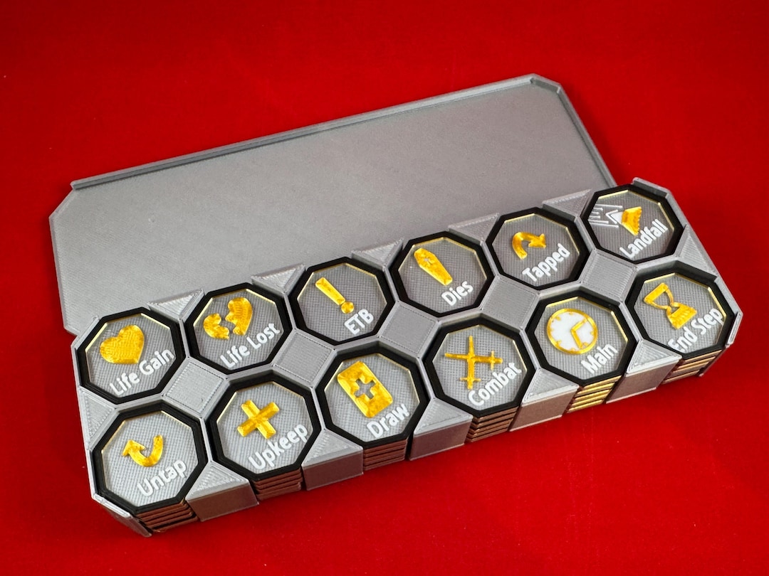 Timing Reminder Counter Set Compatible With Magic the Gathering ...