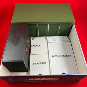 G.I. JOE Deck-building Game™ Compatible Organizer and Trays - Custom ...