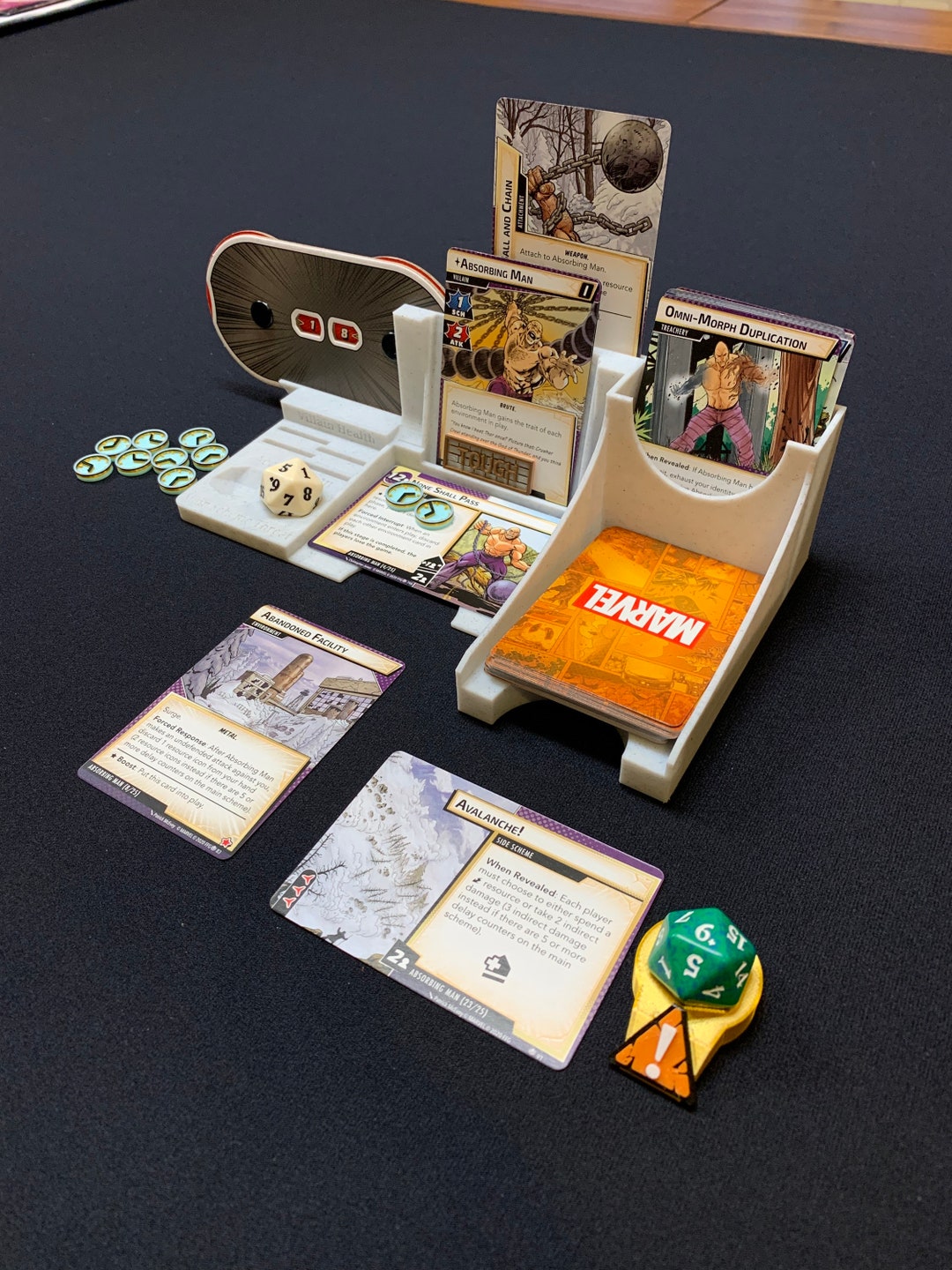 Marvel Champions™ Compatible Villain Dashboard and Sidecar - Custom 3D ...