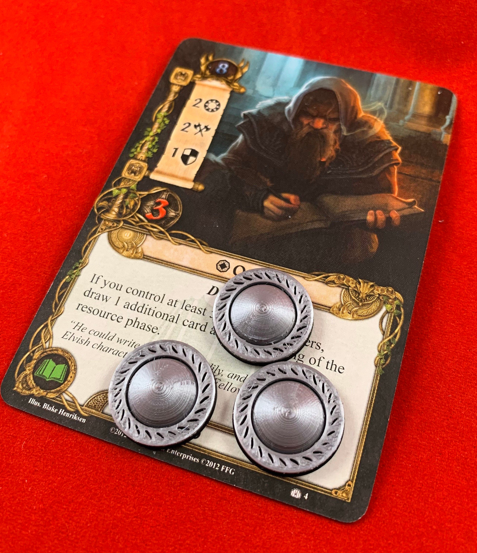 Lord of the Rings LCG™ Compatible Tokens, Over 100 Damage, Resource and ...