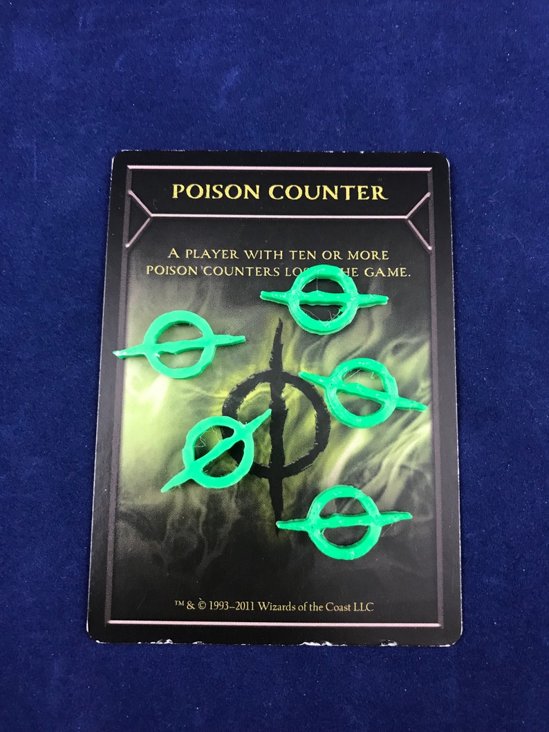 Magic Counters Custom Made-3d Printed MTG - Etsy