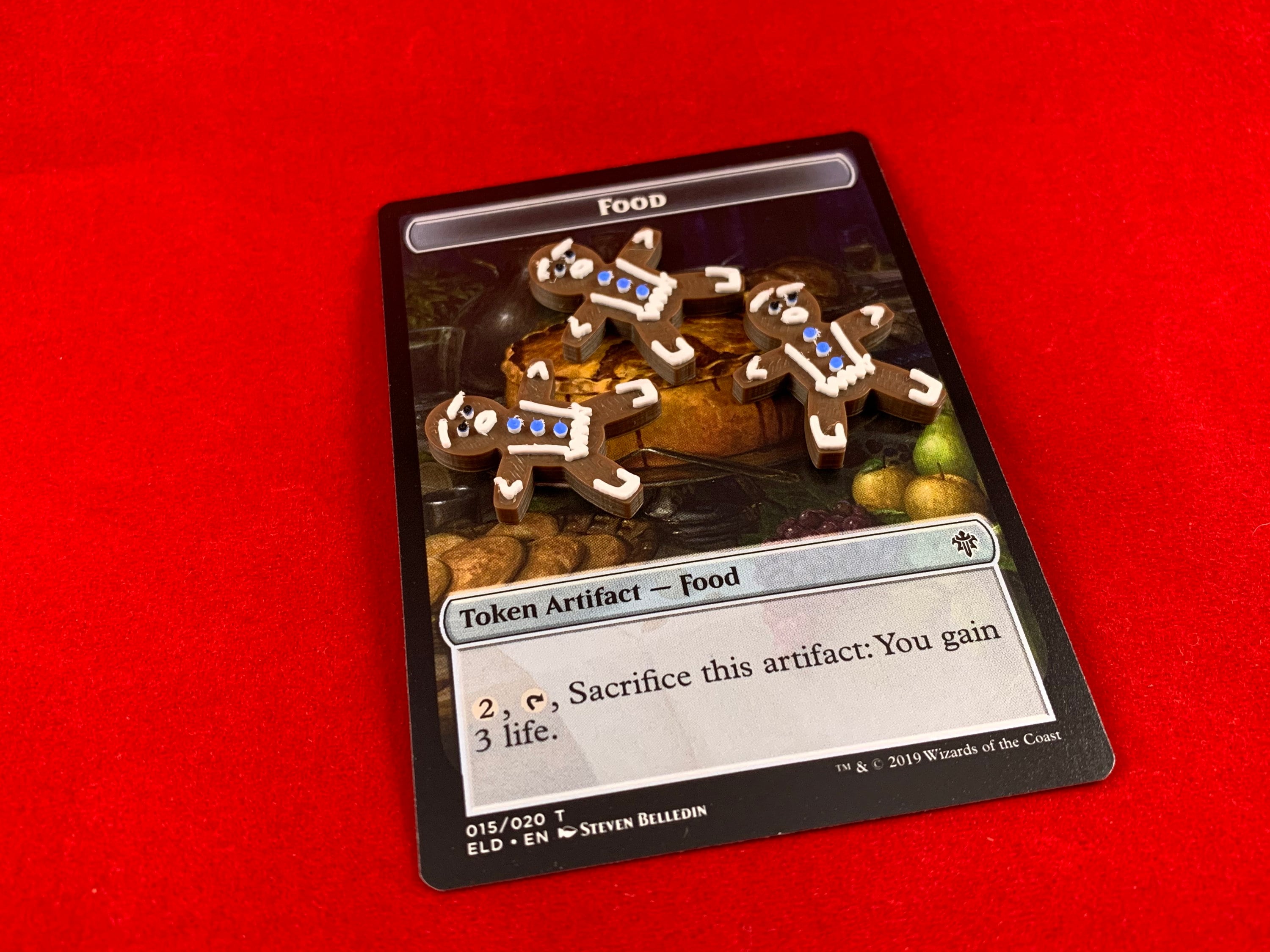 Gingerbread Food Counters - Custom Made-3D Printed - MTG ...