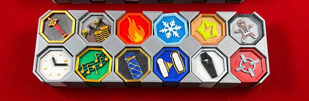 Elements and Effects Counter Set Compatible With Magic the Gathering ...