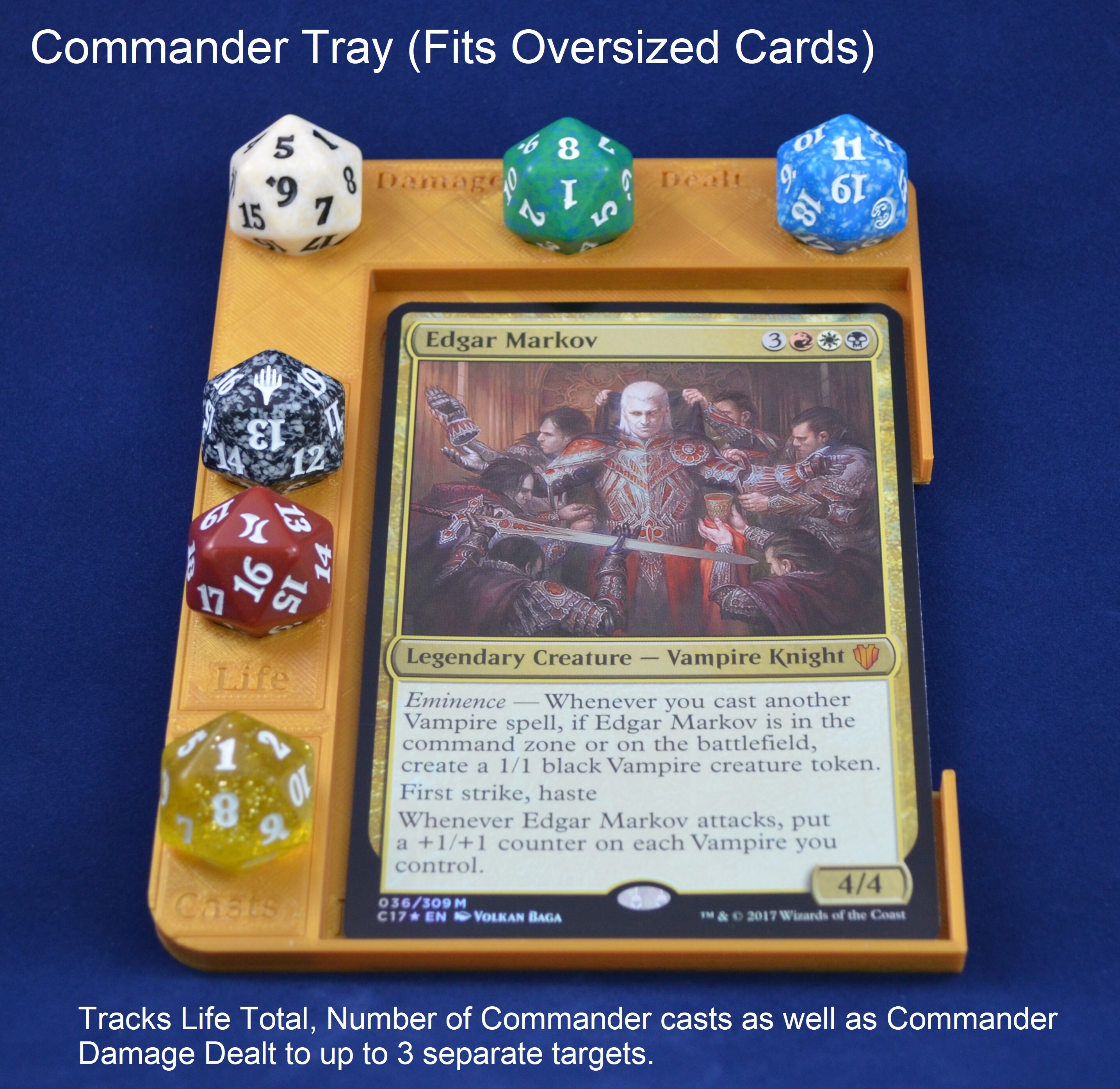 Magic Commander/planeswalker Tray Collection 6 Trays - Etsy Canada