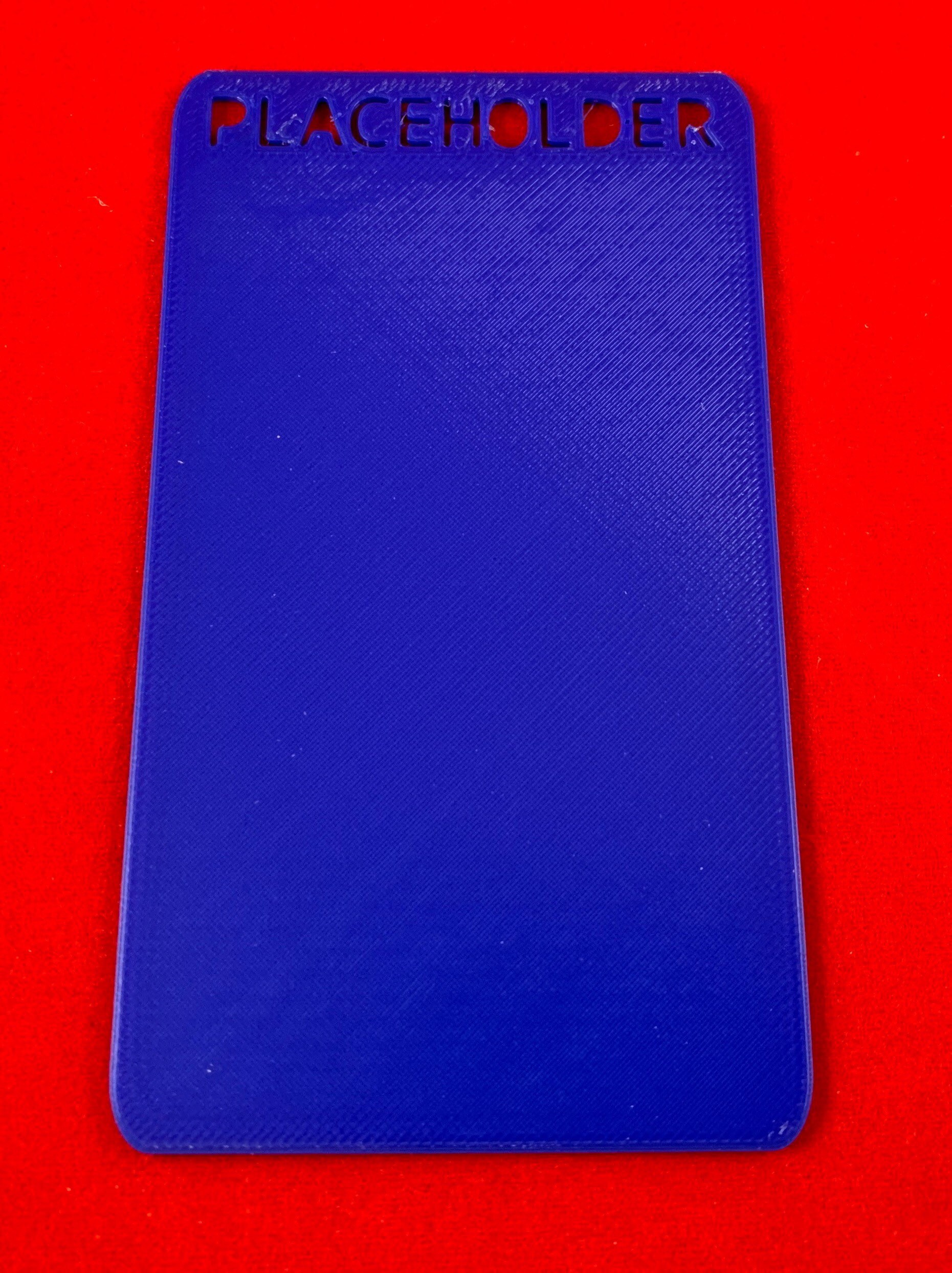 Card Placeholders Compatible With Most Card Games Custom 3D - Etsy Canada