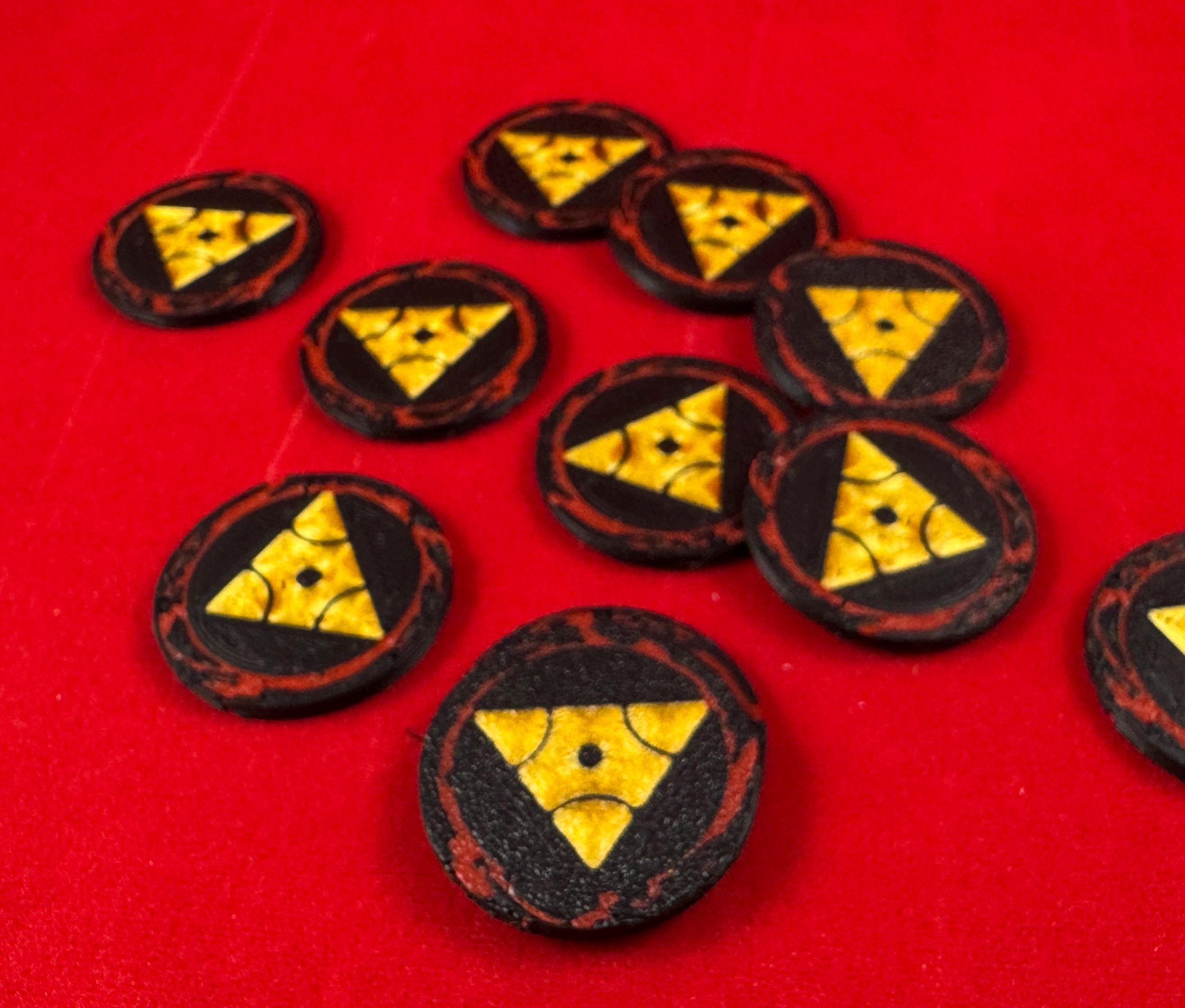 Arcane Spell Tokens Compatible With Yu-gi-oh Custom Tokens (20 ...