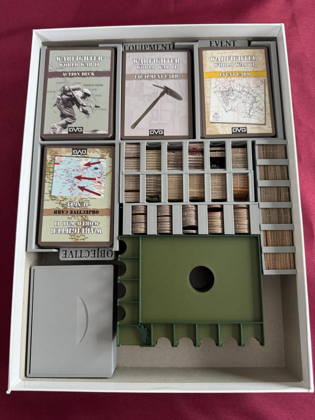 Warfighter WW2 Pacific Combat Compatible Game Organizer and Soldier ...
