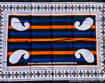 Tanzania Khanga Large, African Fabric: Kanga love, Baby Wrap, Swahili ...