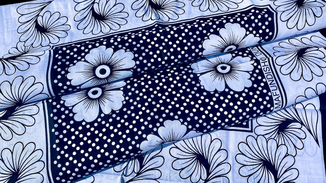 Tanzania Khanga Small, African Fabric: Kanga "world", Sling, Swahili ...