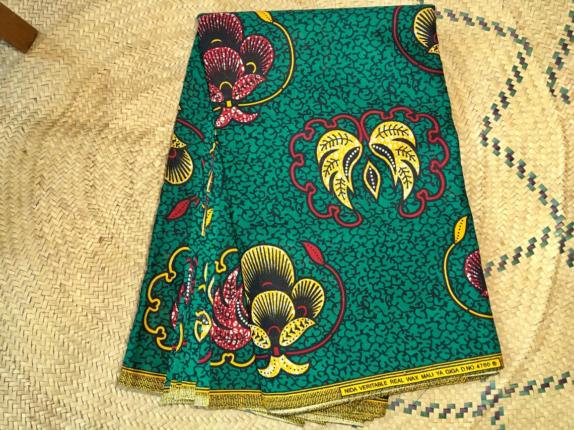 Imprimé wax tissu tanzanien tissu africain imprimé cire | Etsy France
