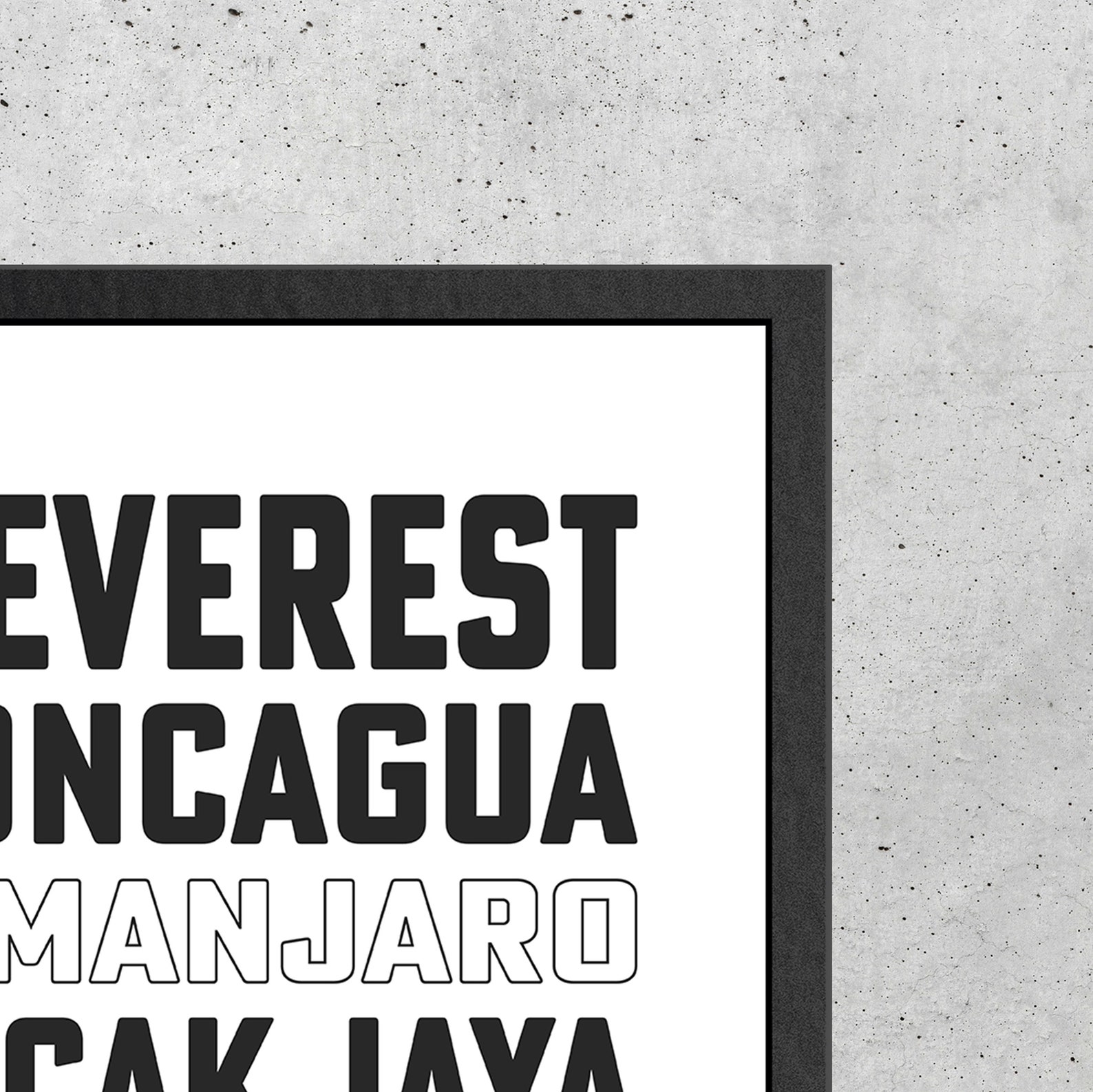 Seven Summits Wall Art Printable Everest K2 Himalayas - Etsy